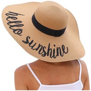 Accessories | Straw Floppy Foldable Roll Up Beach Cap Sun Hat | Poshmark